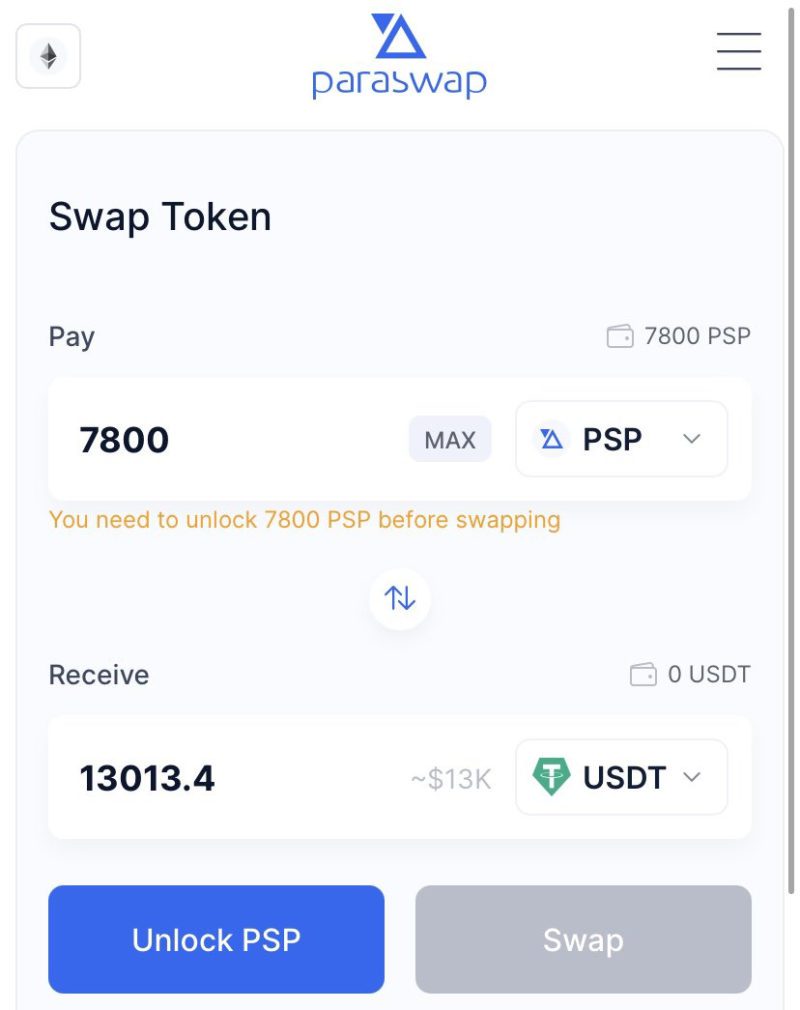 L'exchange décentralisé ParaSwap lance son token