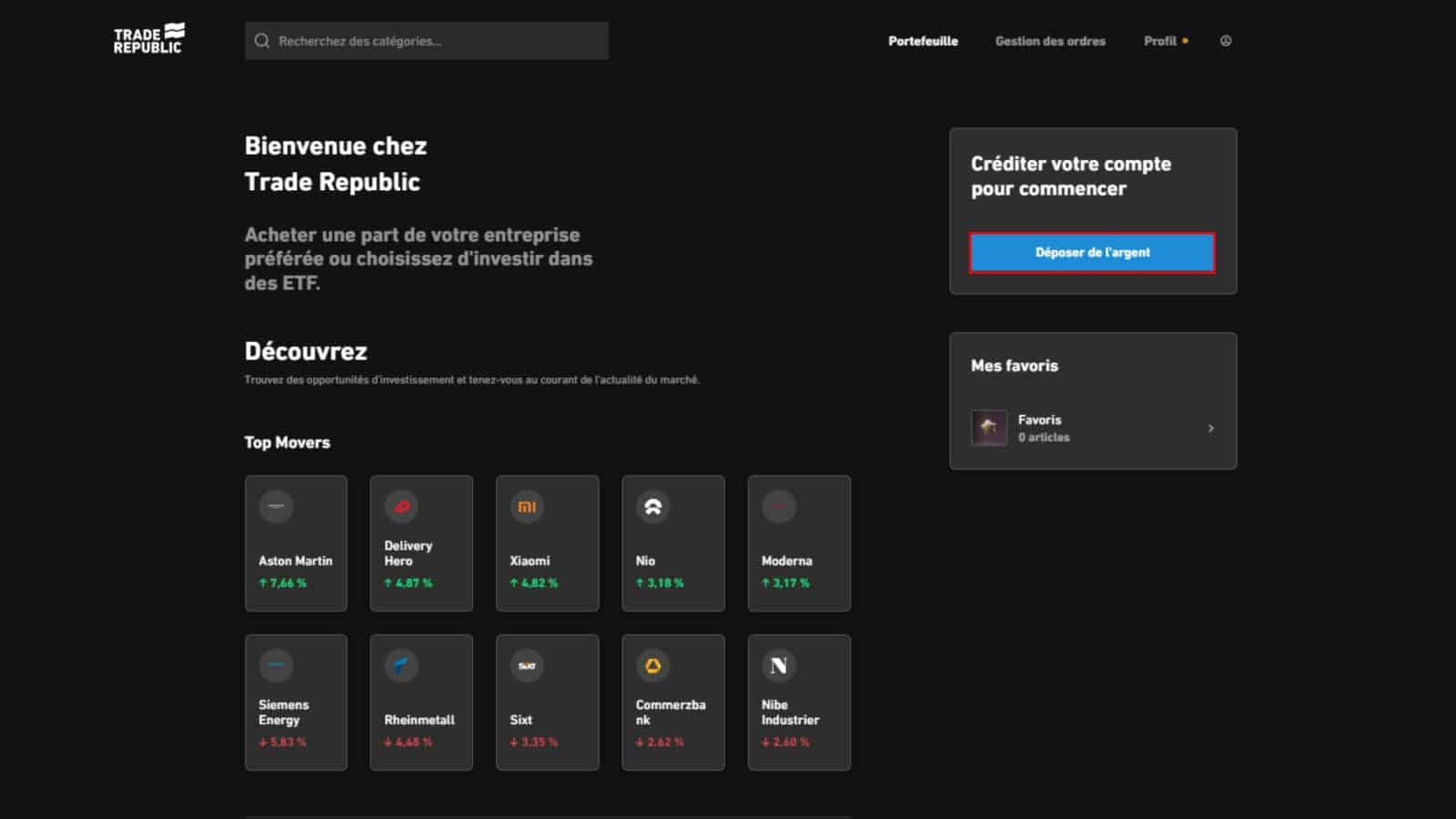 Tuto Trade Republic : Comment commencer à investir en 5min chrono