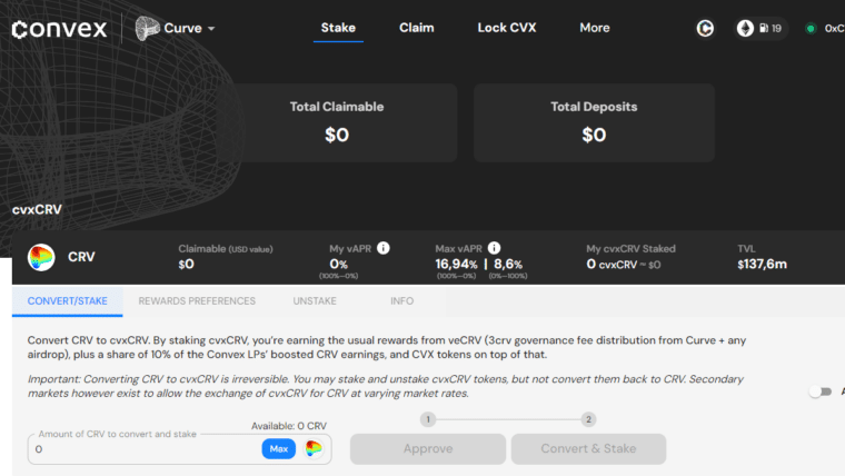 Tout comprendre sur le jeton de la plateforme Convex Finance-CVX