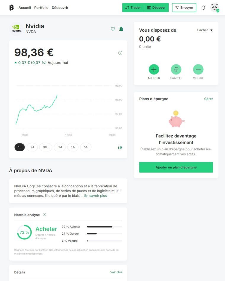 Comment acheter des actions Nvidia NVDA - Méthode pour débuter en 2025