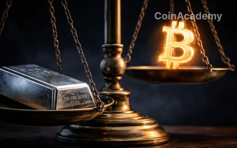 Le ratio bitcoin / argent revient sous les niveaux lors de l'ATH BTC de ...