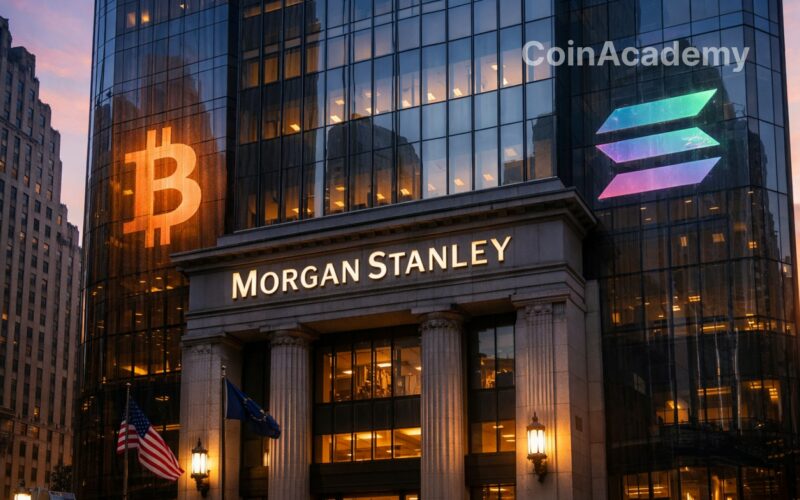 BTC, SOL : Morgan Stanley dépose des… - Coin Academy