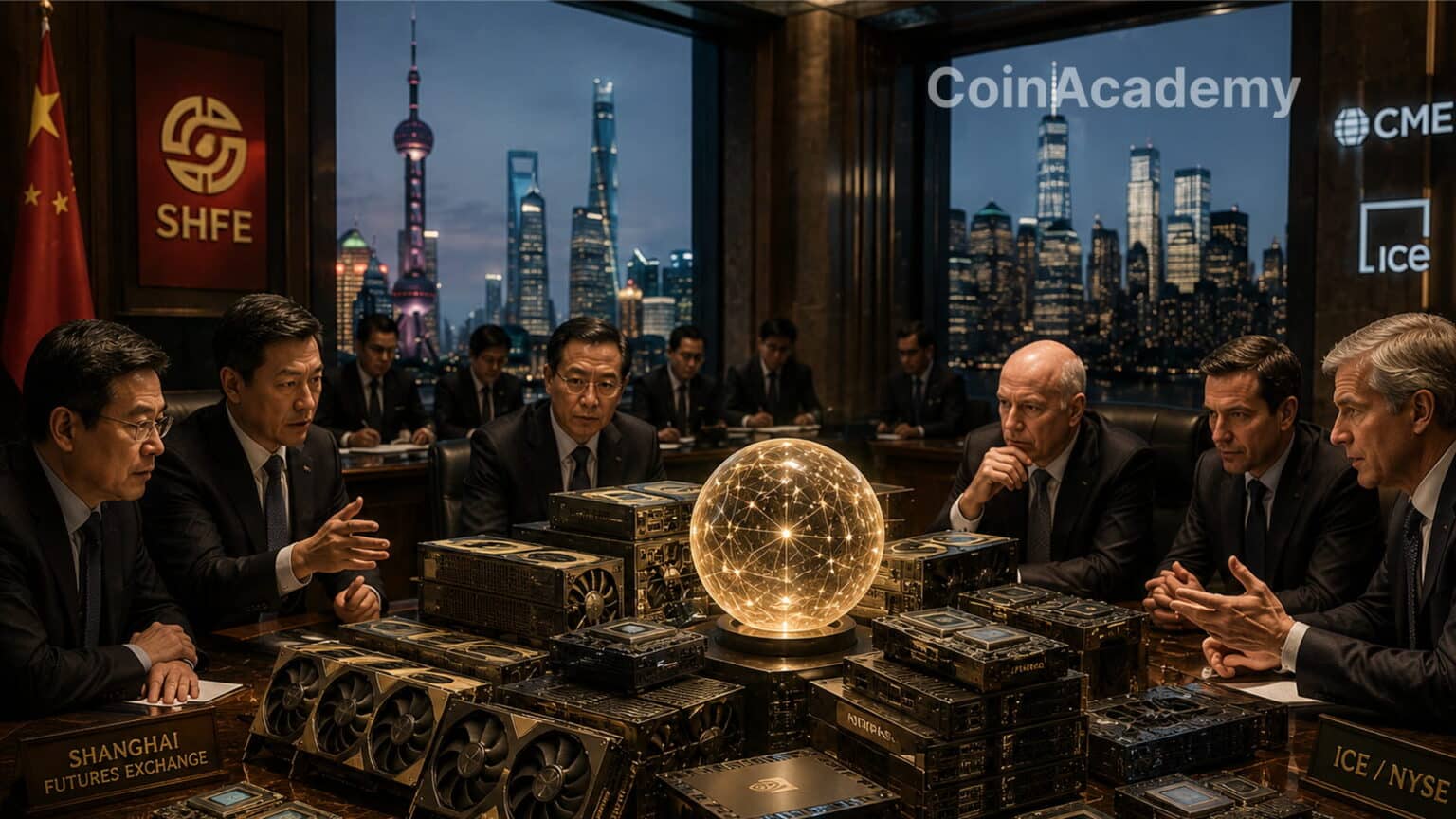 Futurs tokens IA : Shanghai lance des dérivés crypto-IA